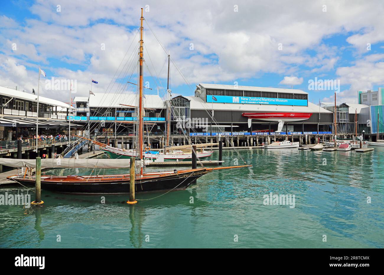 NZ Maritime Museum exterior - Auckland, New Zealand Stock Photo - Alamy
