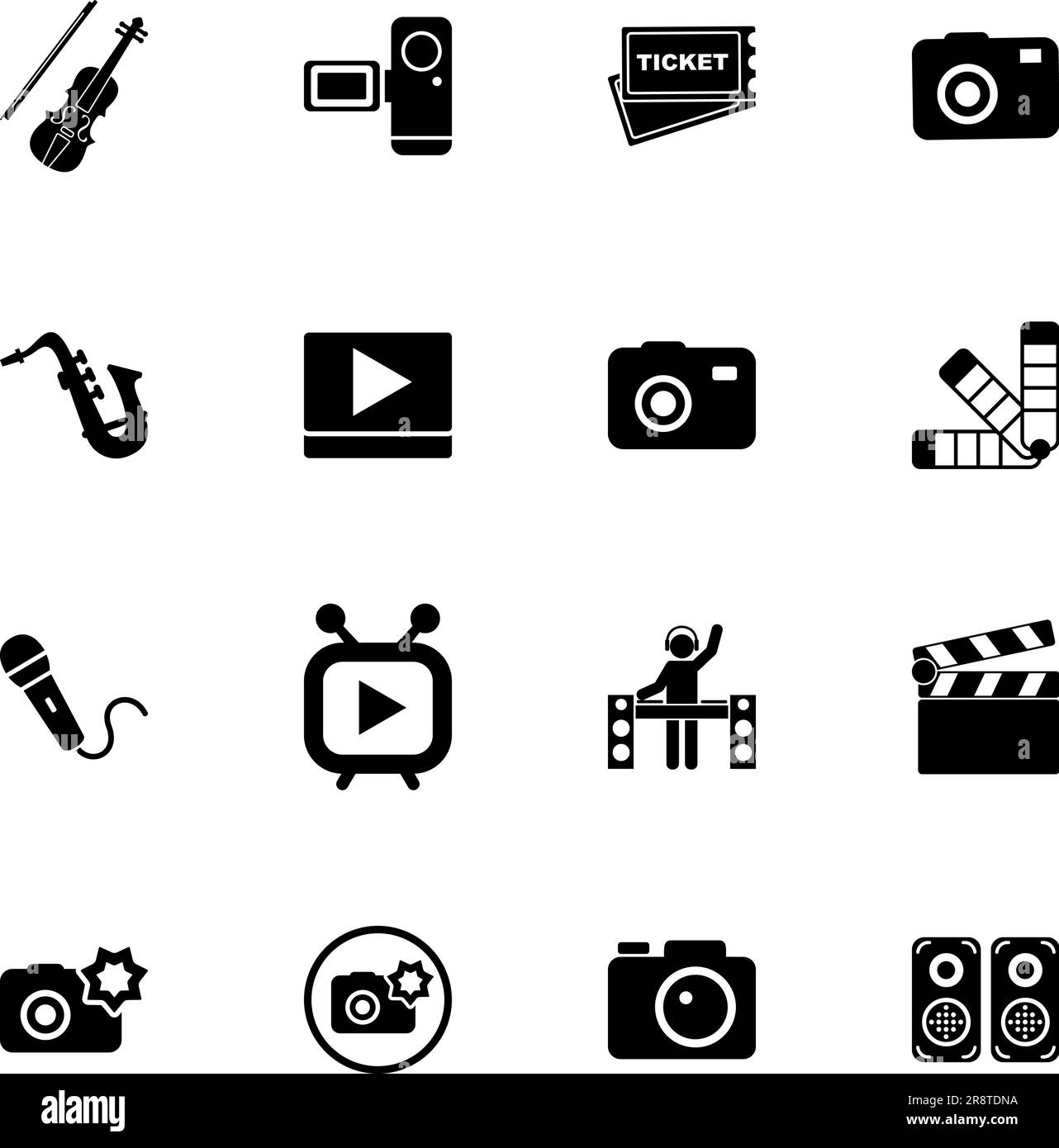 Performance icon set Stock Vector Image & Art - Alamy