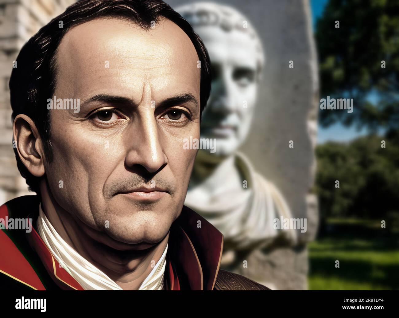 Ancient roman philosopher and author hi-res stock photography and ...