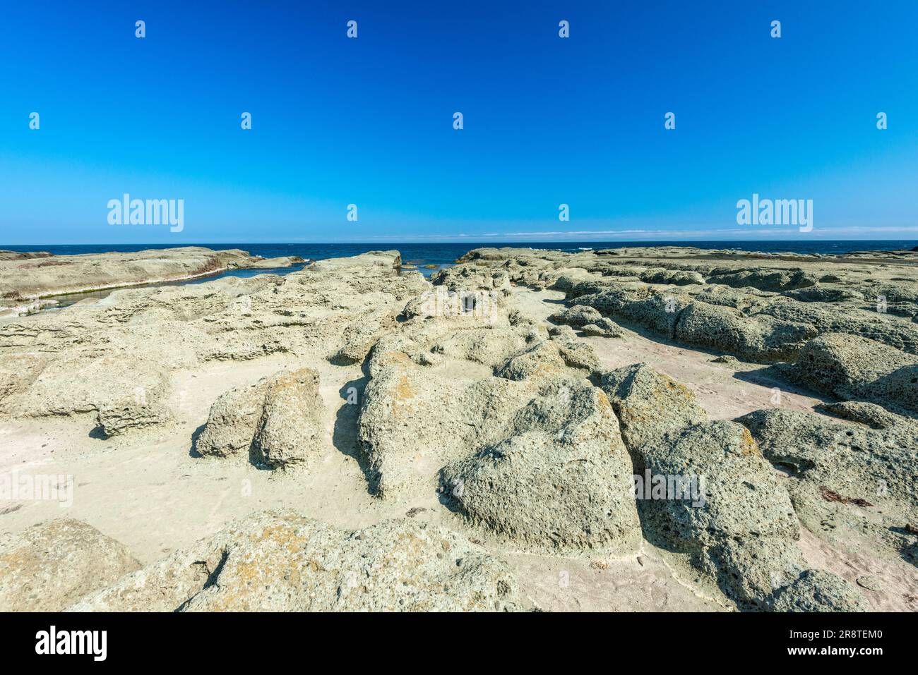 Senjojiki coast, Fukaura Stock Photo - Alamy