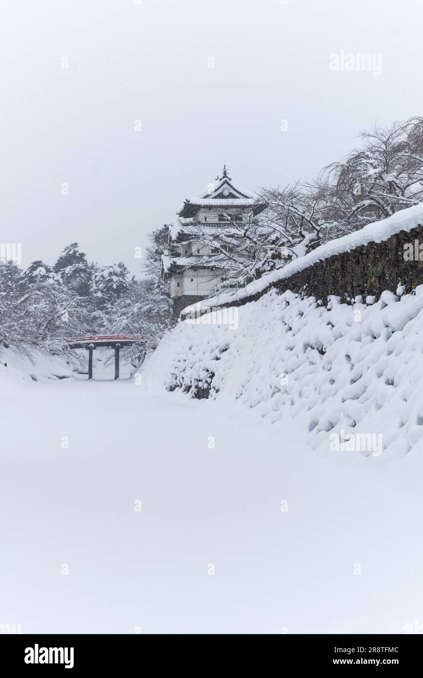 Hirosaki castle winter hi-res stock photography and images - Alamy