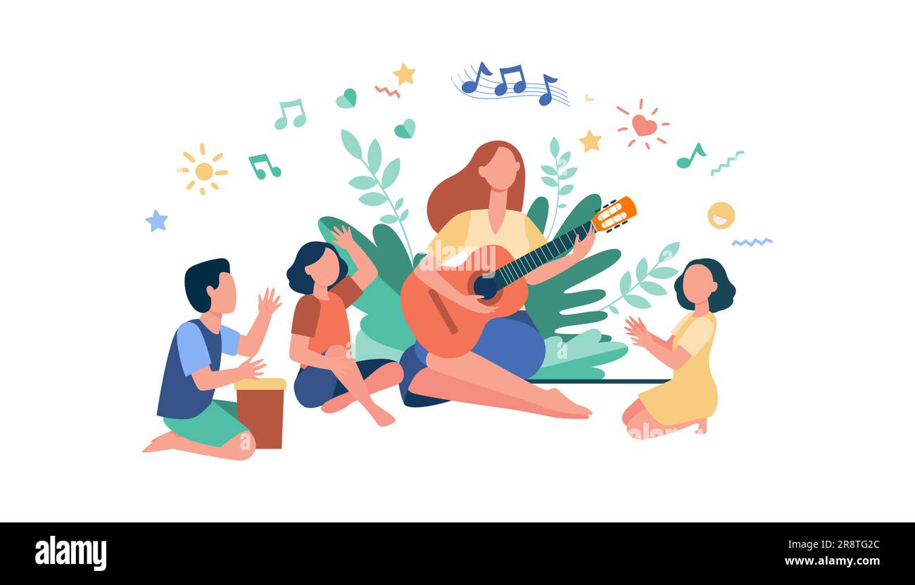 Clapping music Stock Vector Images - Alamy