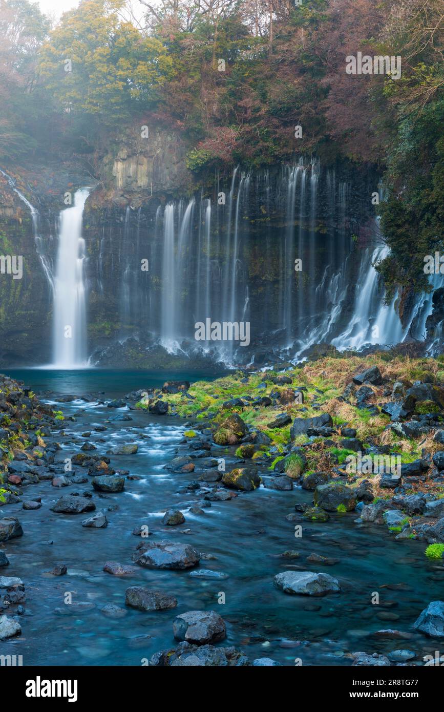 Shiraito Falls early in the morning Stock Photo - Alamy