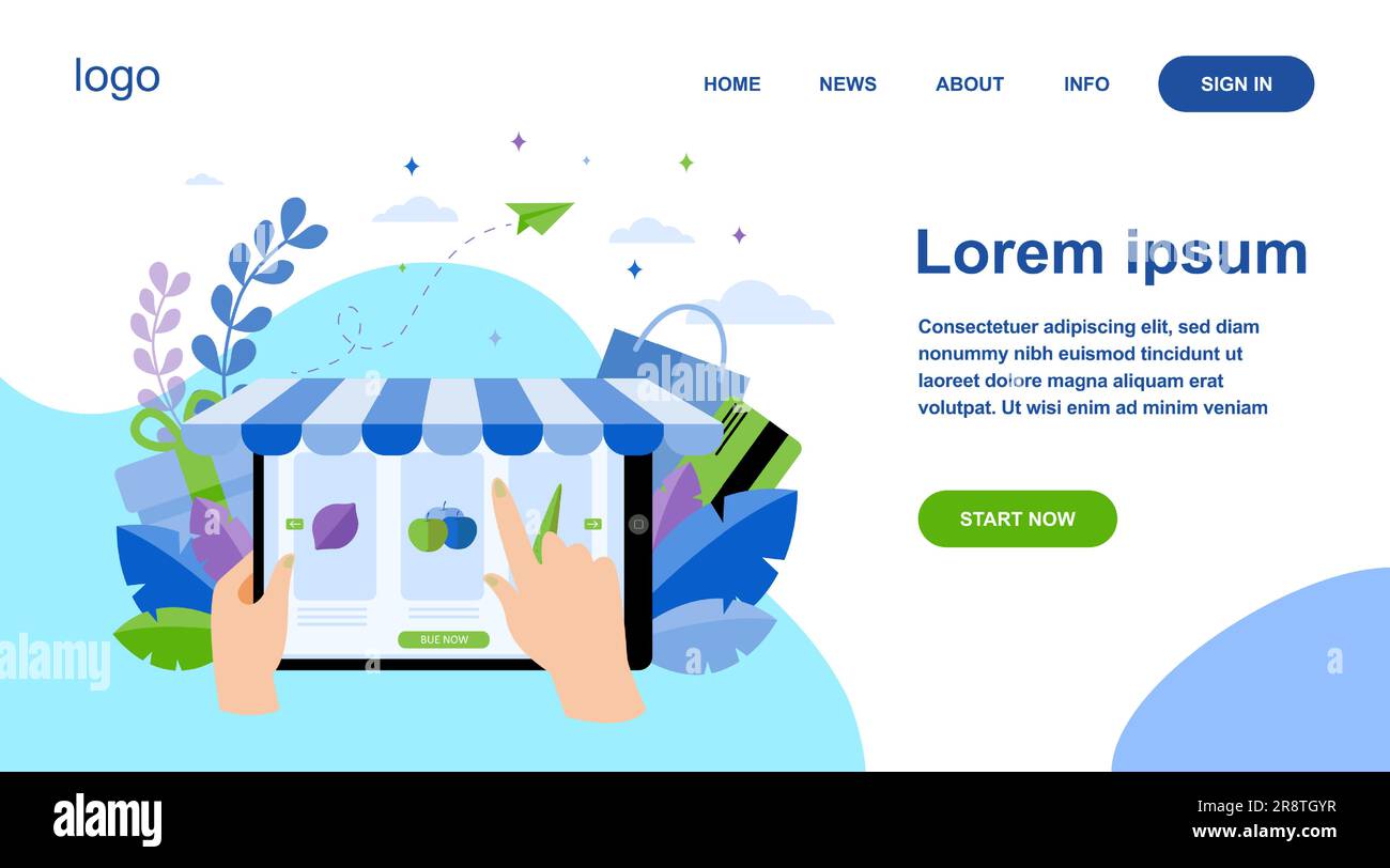 Apple app store phone Stock Vector Images - Alamy