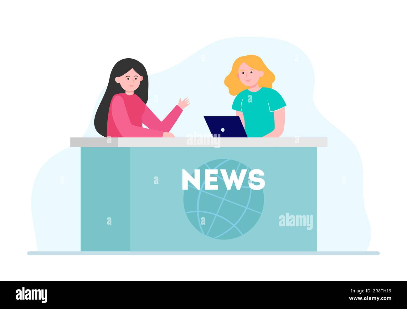 Women in television Cut Out Stock Images & Pictures - Alamy