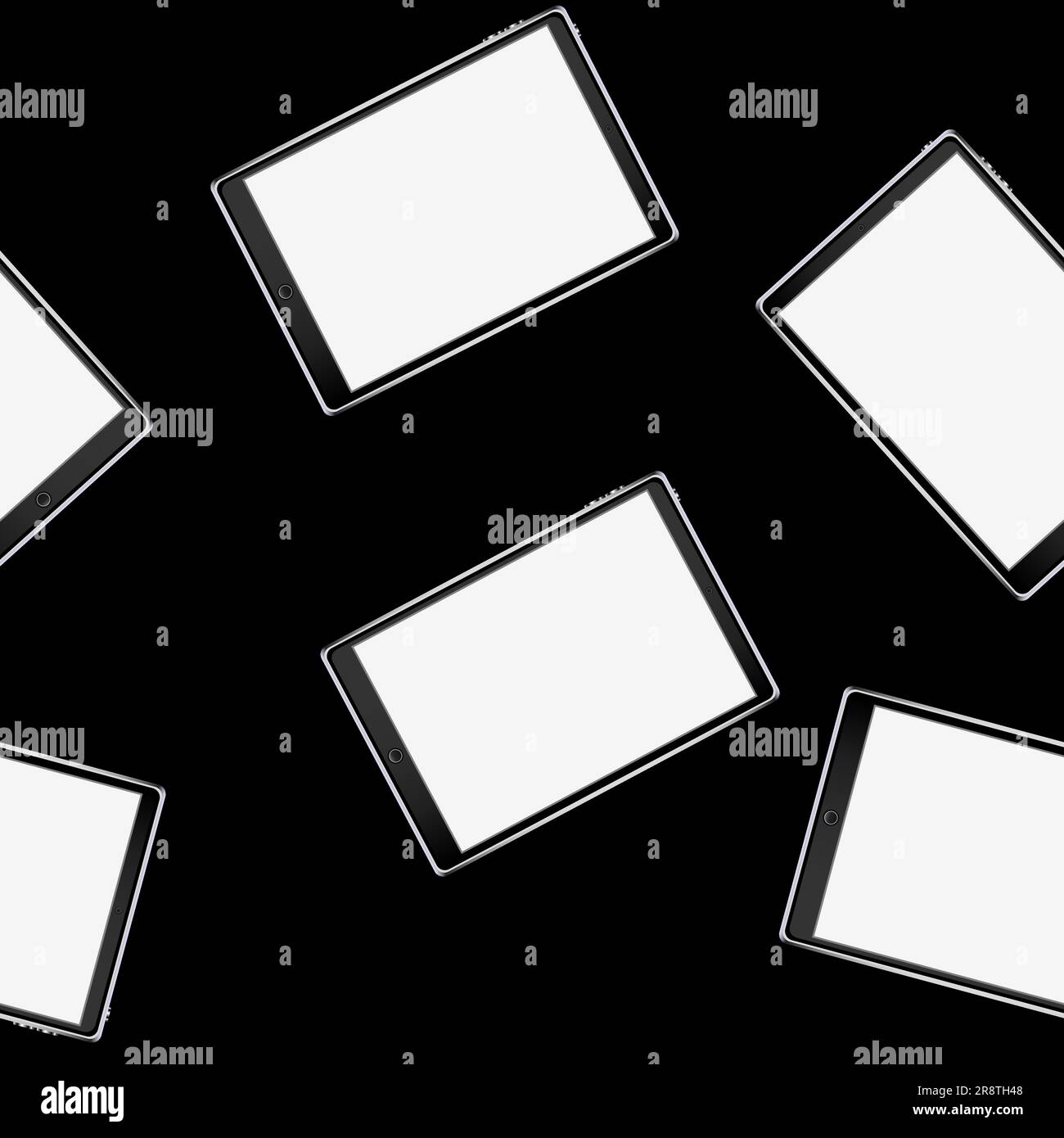 Texture, seamless pattern of smart modern smart touchscreen tablet ...