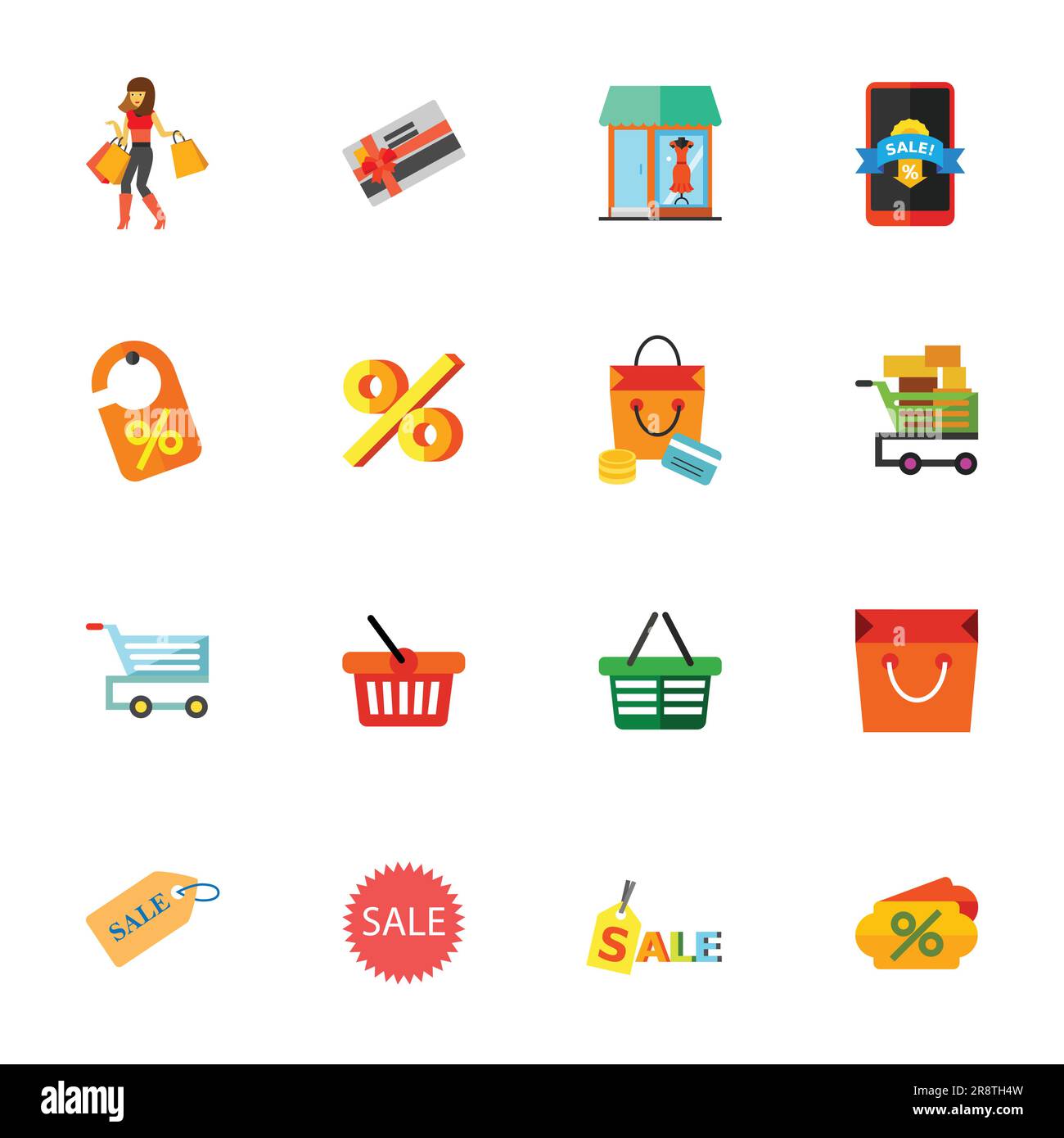 Sale icon set Stock Vector Image & Art - Alamy