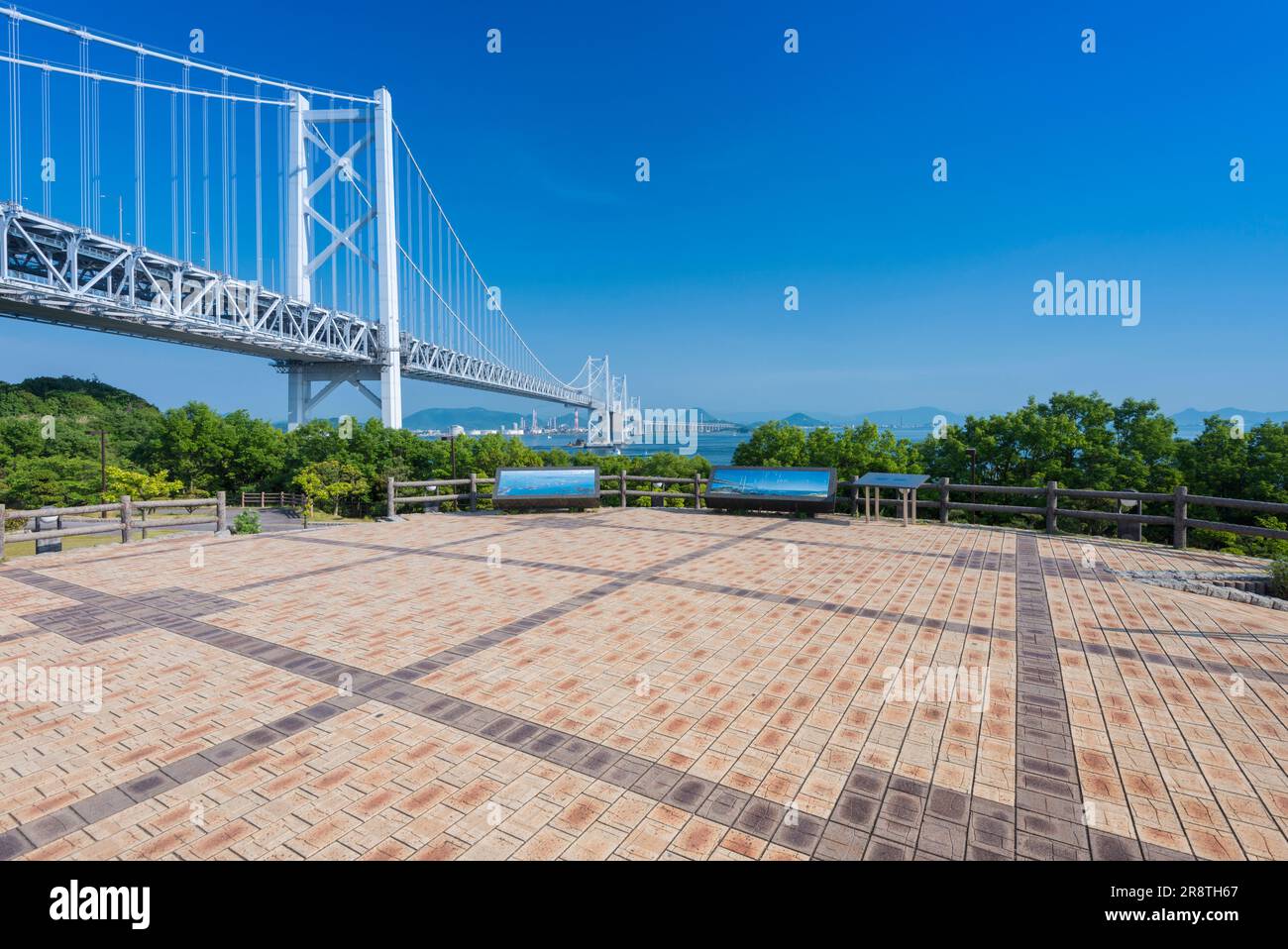 Yoshima and Setoohashi bridge Stock Photo - Alamy