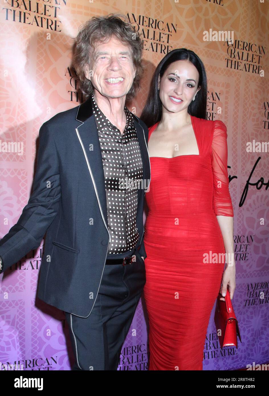 New York, NY, USA. 22nd June, 2023. Mick Jagger and Melanie Hamrick at ...
