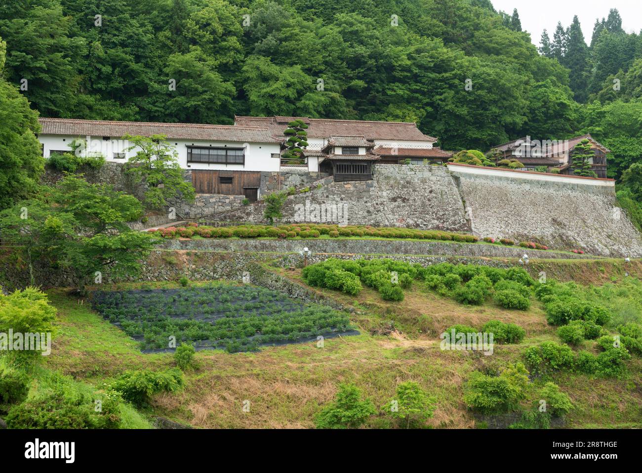 Hirokane House in Fukiya Furusatomura Village Stock Photo - Alamy