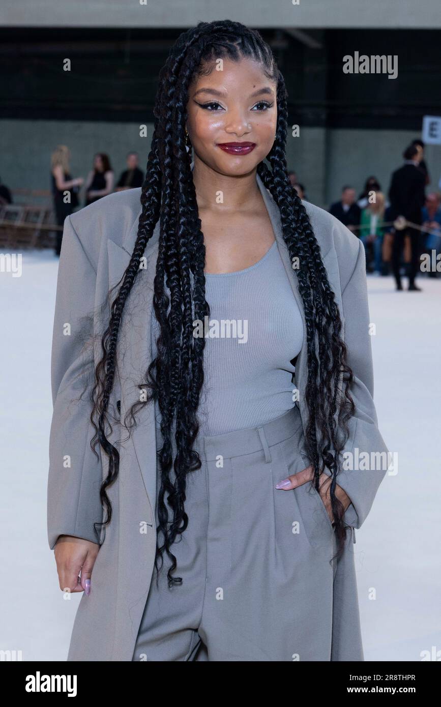 Paris, Frankreich. 22nd June, 2023. Halle Bailey attends AMI Alexandre ...