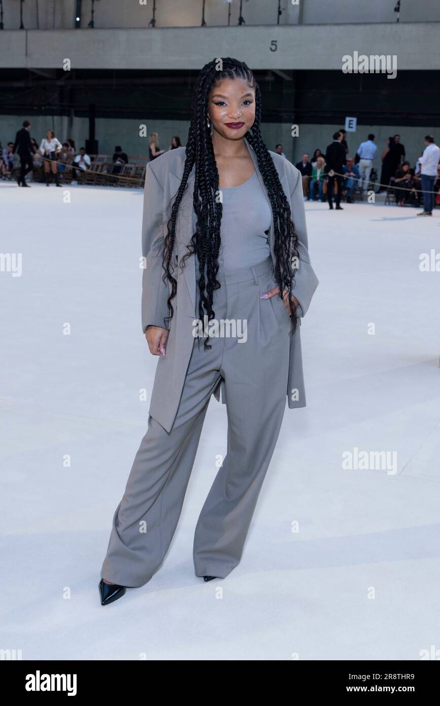 Paris, Frankreich. 22nd June, 2023. Halle Bailey attends AMI Alexandre ...