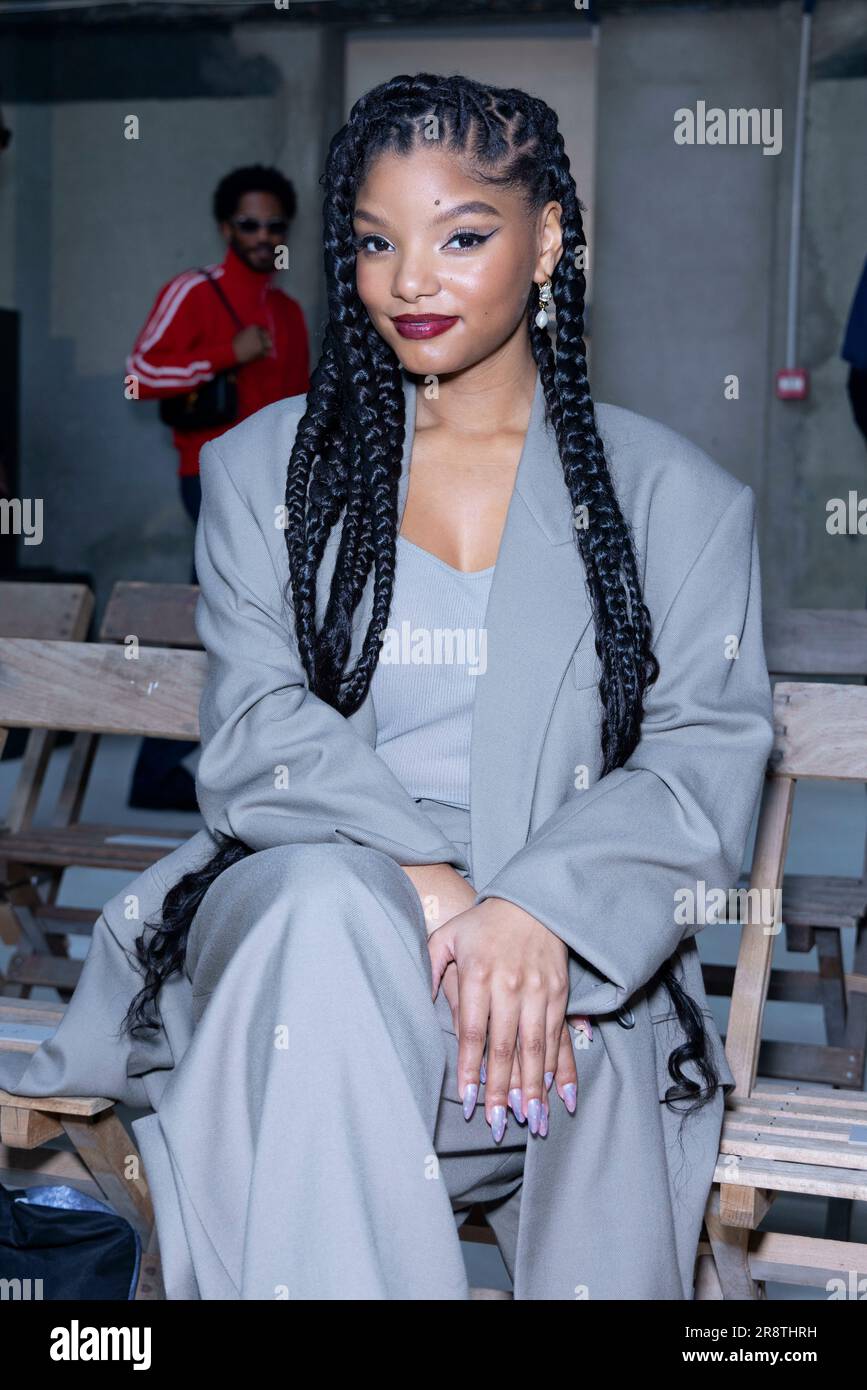 Paris, Frankreich. 22nd June, 2023. Halle Bailey attends AMI Alexandre ...