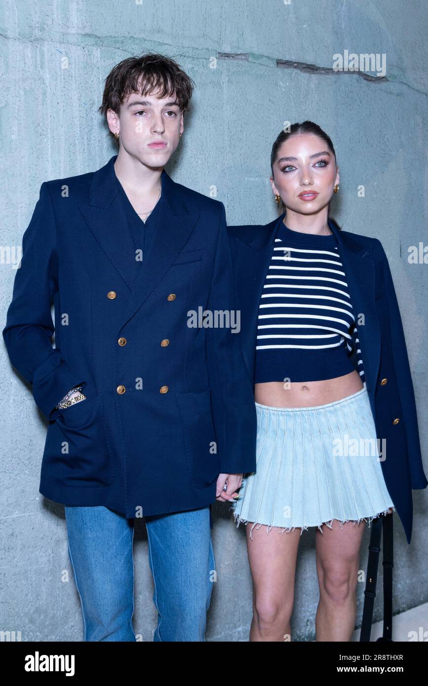 Paris, Frankreich. 22nd June, 2023. Baron Schoenvogel and Zoi Lerma attend AMI Alexandre ...