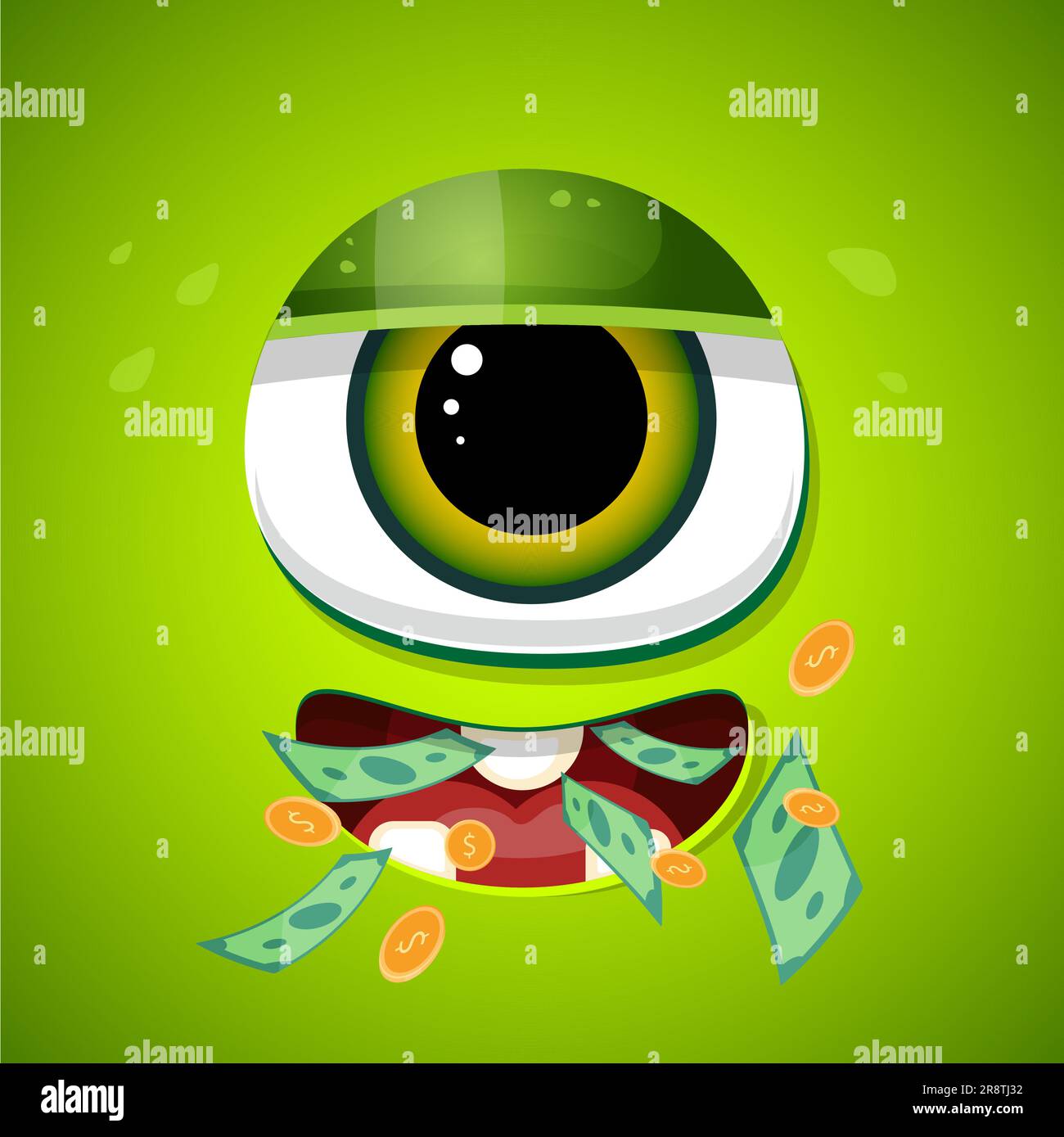Eats vector vectors hi-res stock photography and images - Alamy