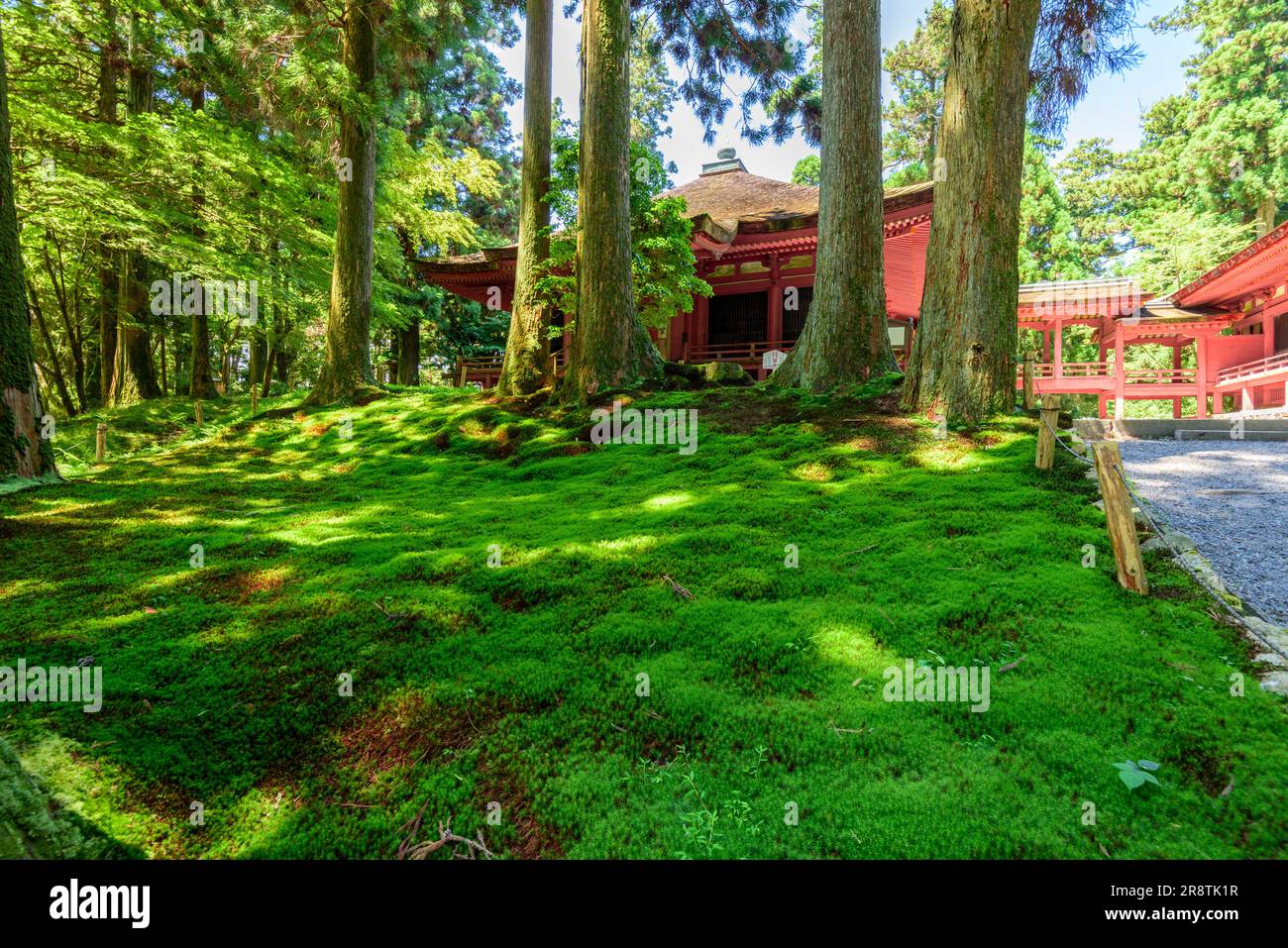 Hieizan Enryakuji Temple Hokke-do Hall Stock Photo - Alamy