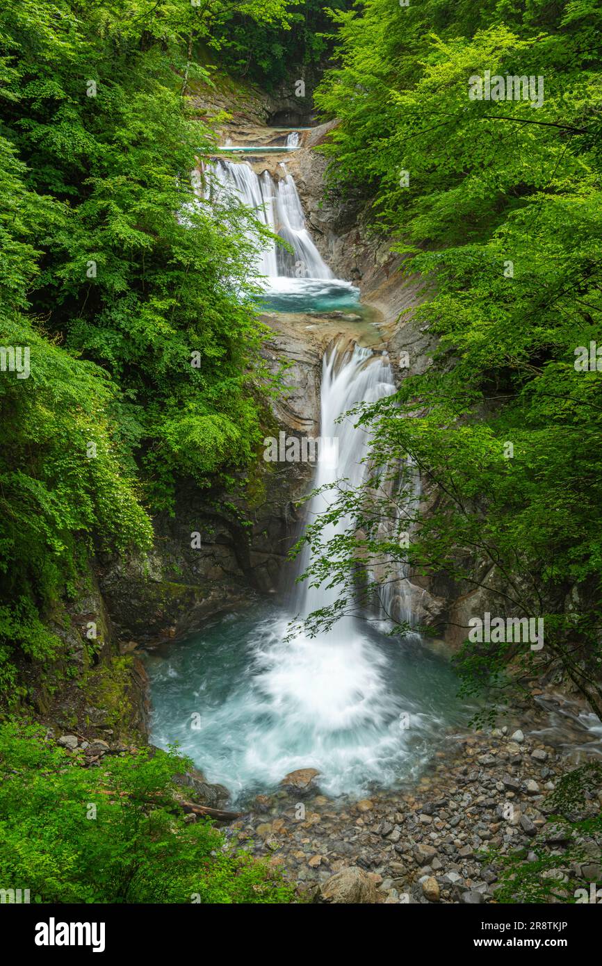 Nanatsugama waterfall hi-res stock photography and images - Alamy