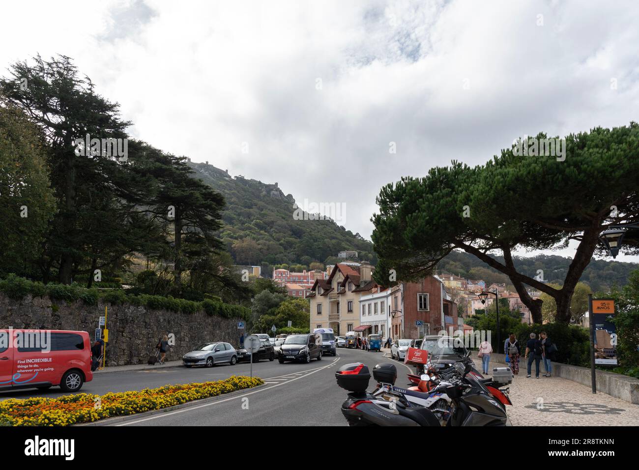Sintra, Portugal - March 2, 2023: City views of Sintra's historical ...
