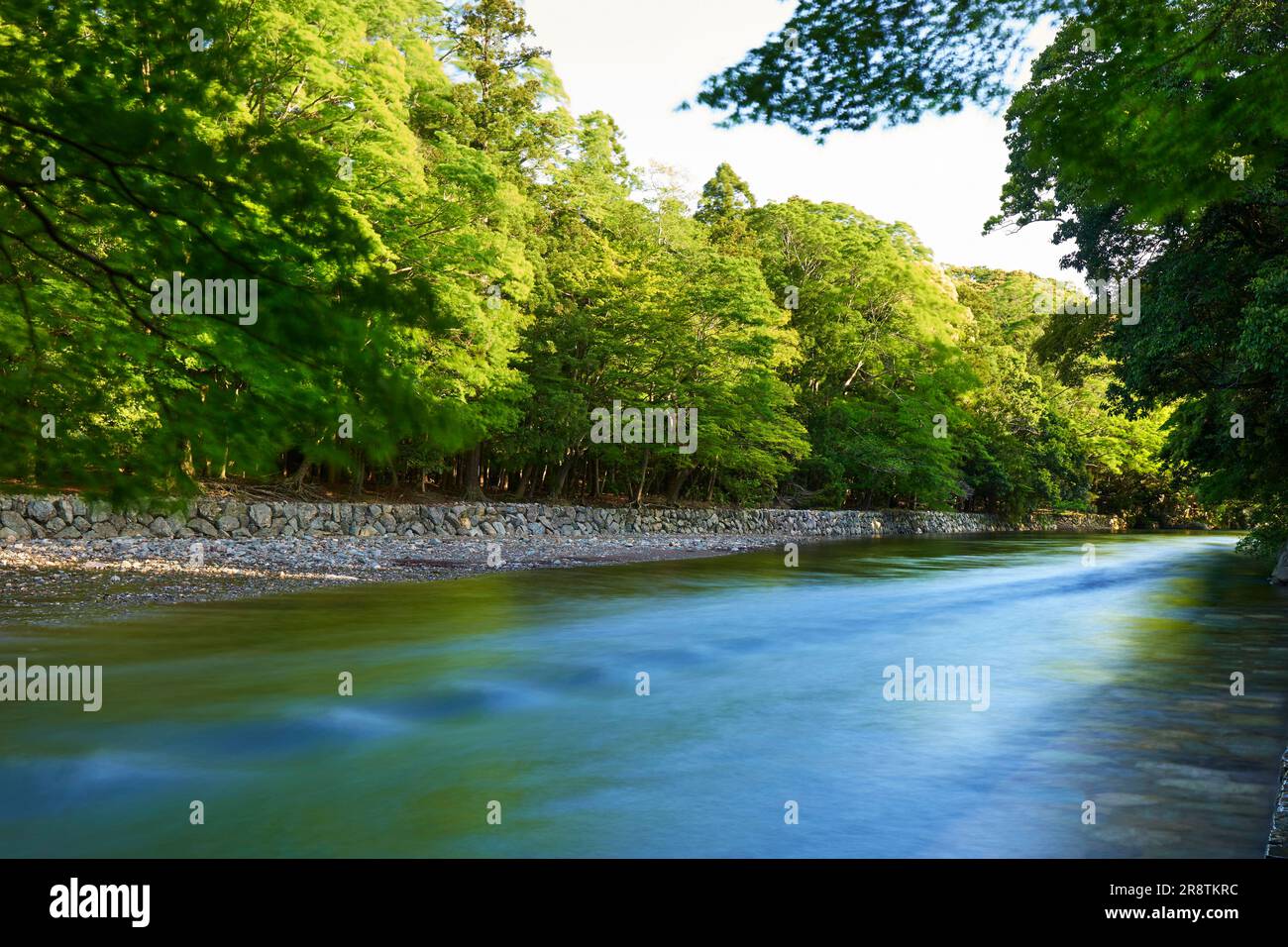 Ise Jingu Isuzu River and Mitarashi place Stock Photo - Alamy