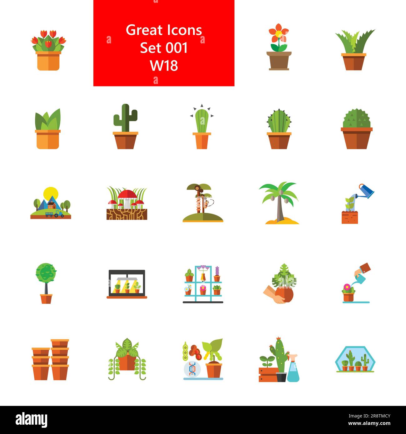 Floriculture Stock Vector Images - Alamy