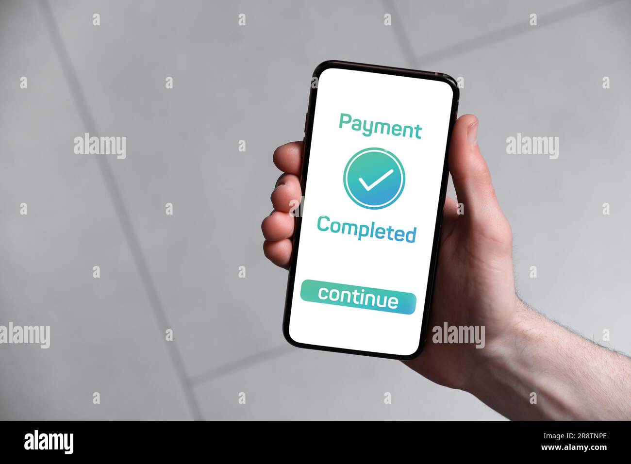 Man successfully made payment using online banking application on ...