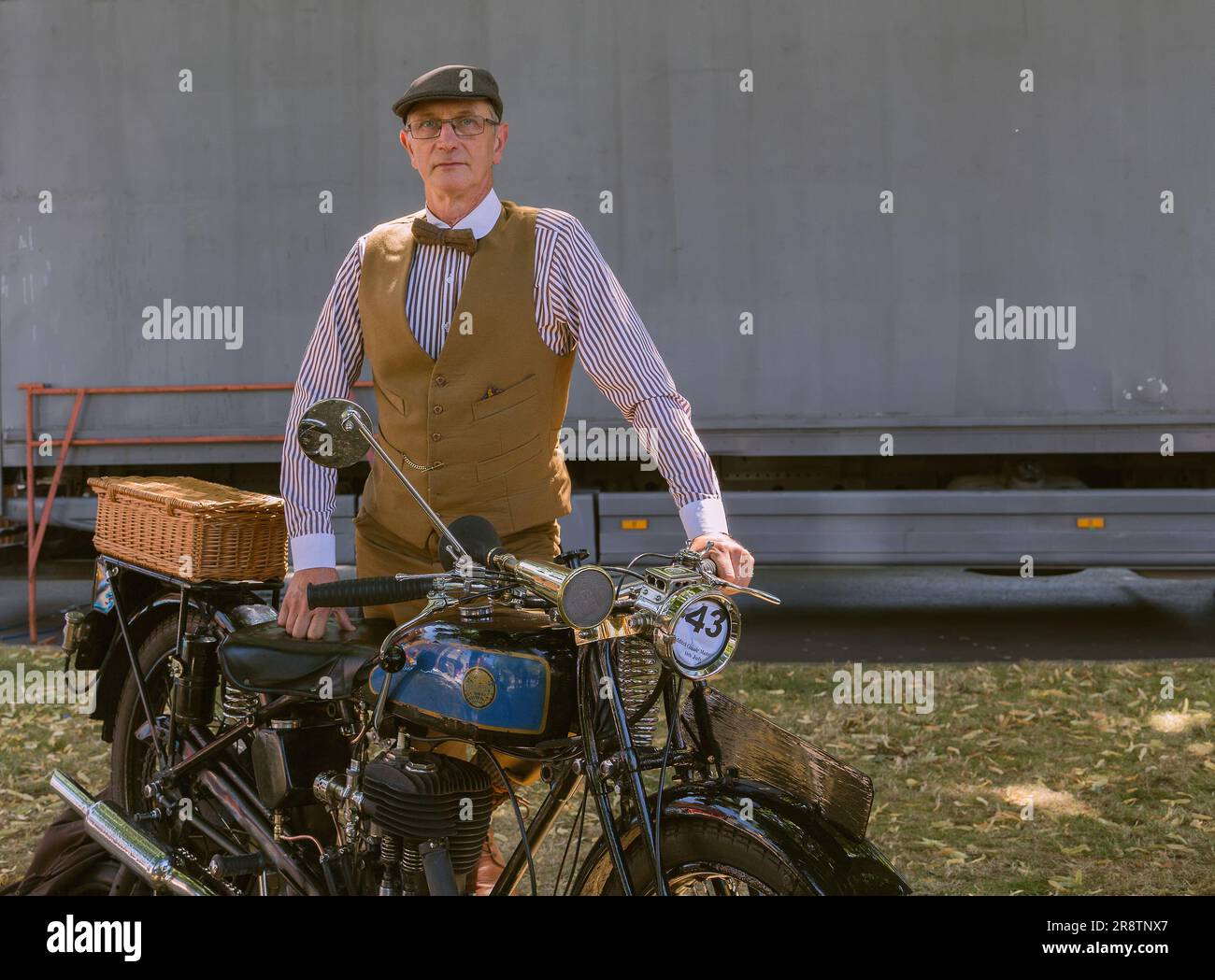 Old motorbikes vintage motorcycles hi-res stock photography and images ...