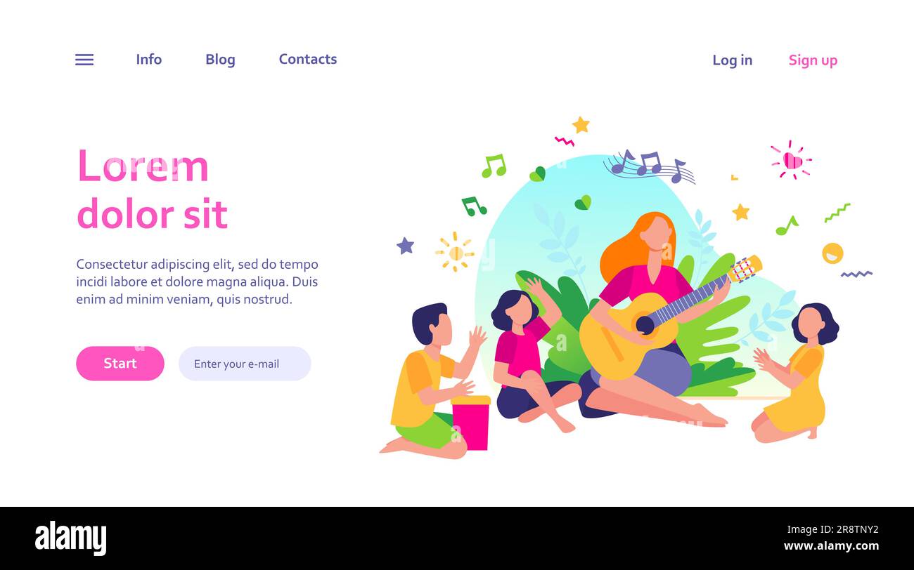 Group of kids clapping hands at their teacher Stock Vector Image & Art ...