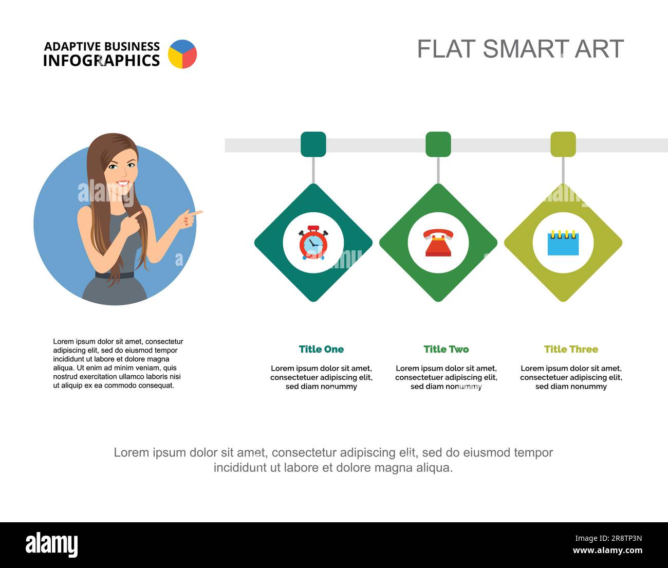 Management Concept Slide Template Stock Vector Image & Art - Alamy