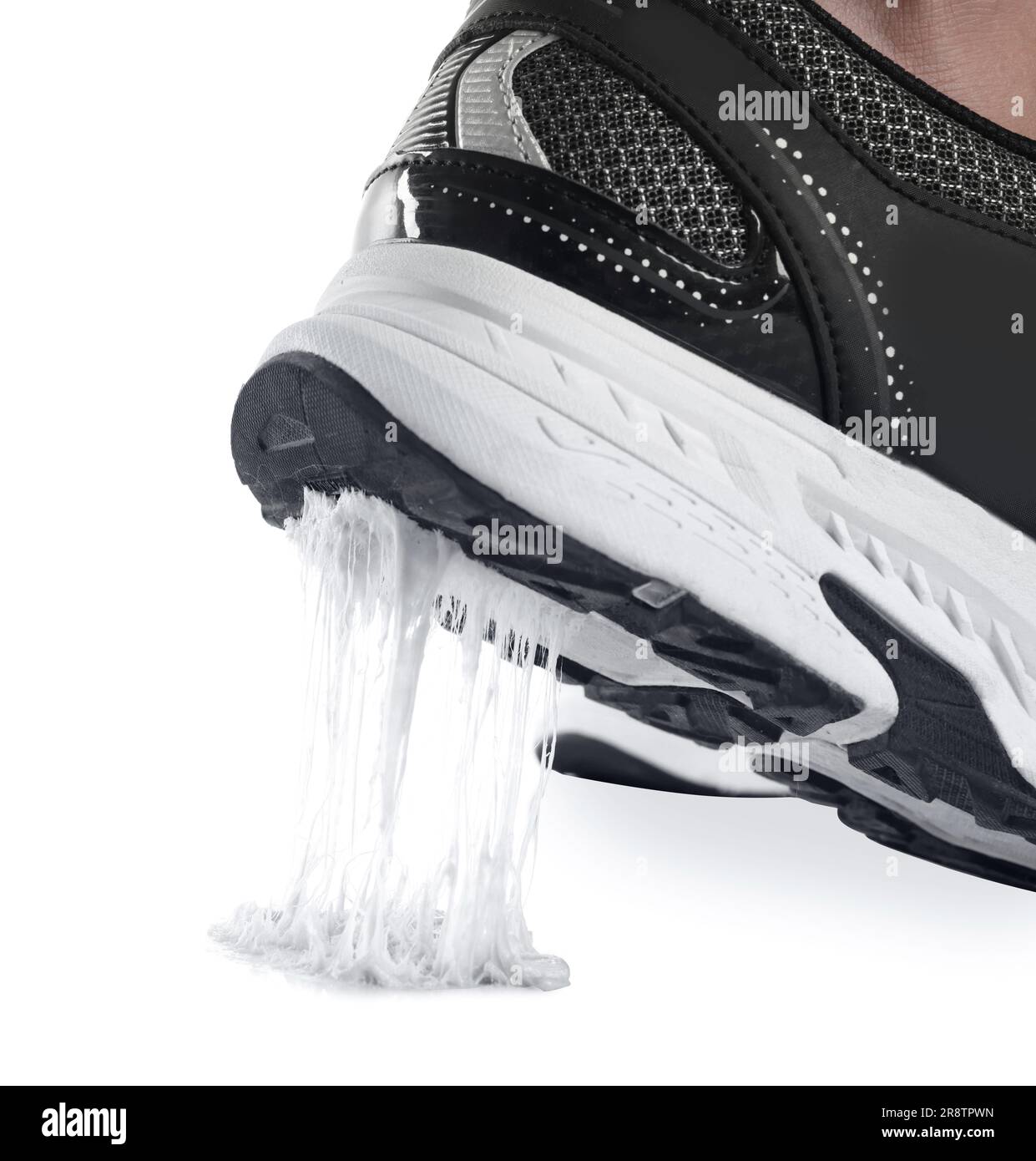 Chewing gum stuck on shoe hi-res stock photography and images - Alamy