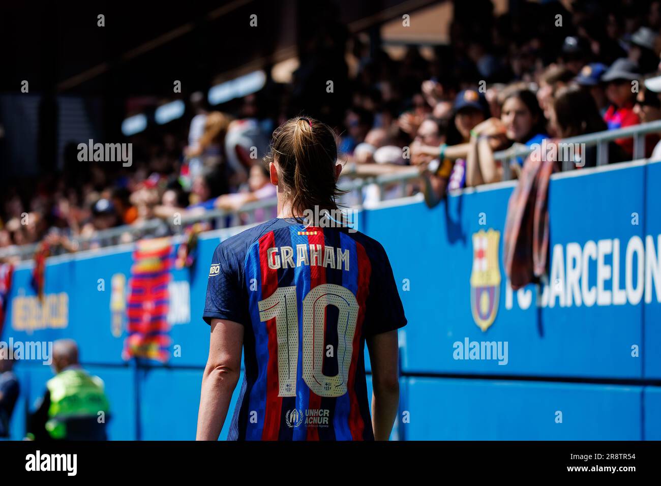 BARCELONA - APR 15: Graham Hansen in action during the Primera Division ...