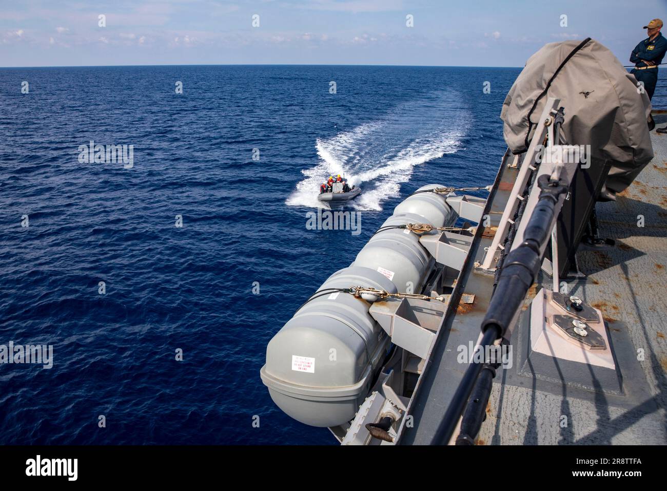 230617-N-CD453-2267 PHILIPPINE SEA (June 17, 2023) Sailors from Arleigh ...