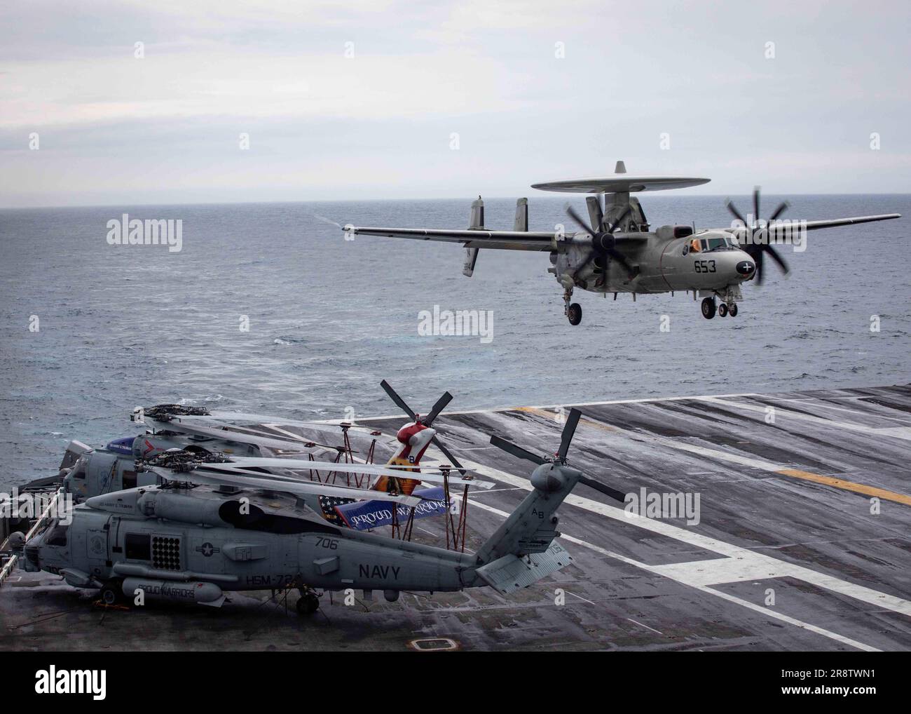 230621-N-EL850-1115 ATLANTIC OCEAN (June 21, 2023) An E-2D Hawkeye ...