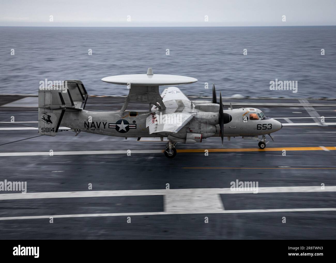 230621-N-EL850-1048 ATLANTIC OCEAN (June 21, 2023) An E-2D Hawkeye ...