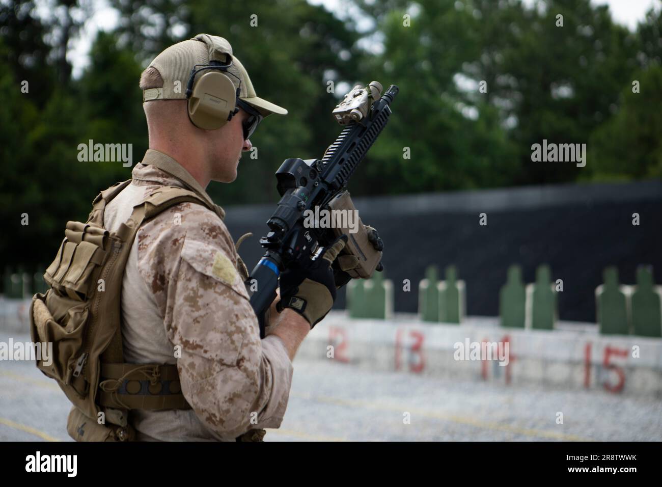 A U.S. Marineswith 1st Platoon Alpha Company. 2nd Reconnaissance ...