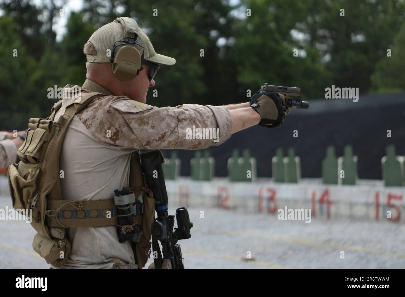 A U.S. Marineswith 1st Platoon Alpha Company. 2nd Reconnaissance ...
