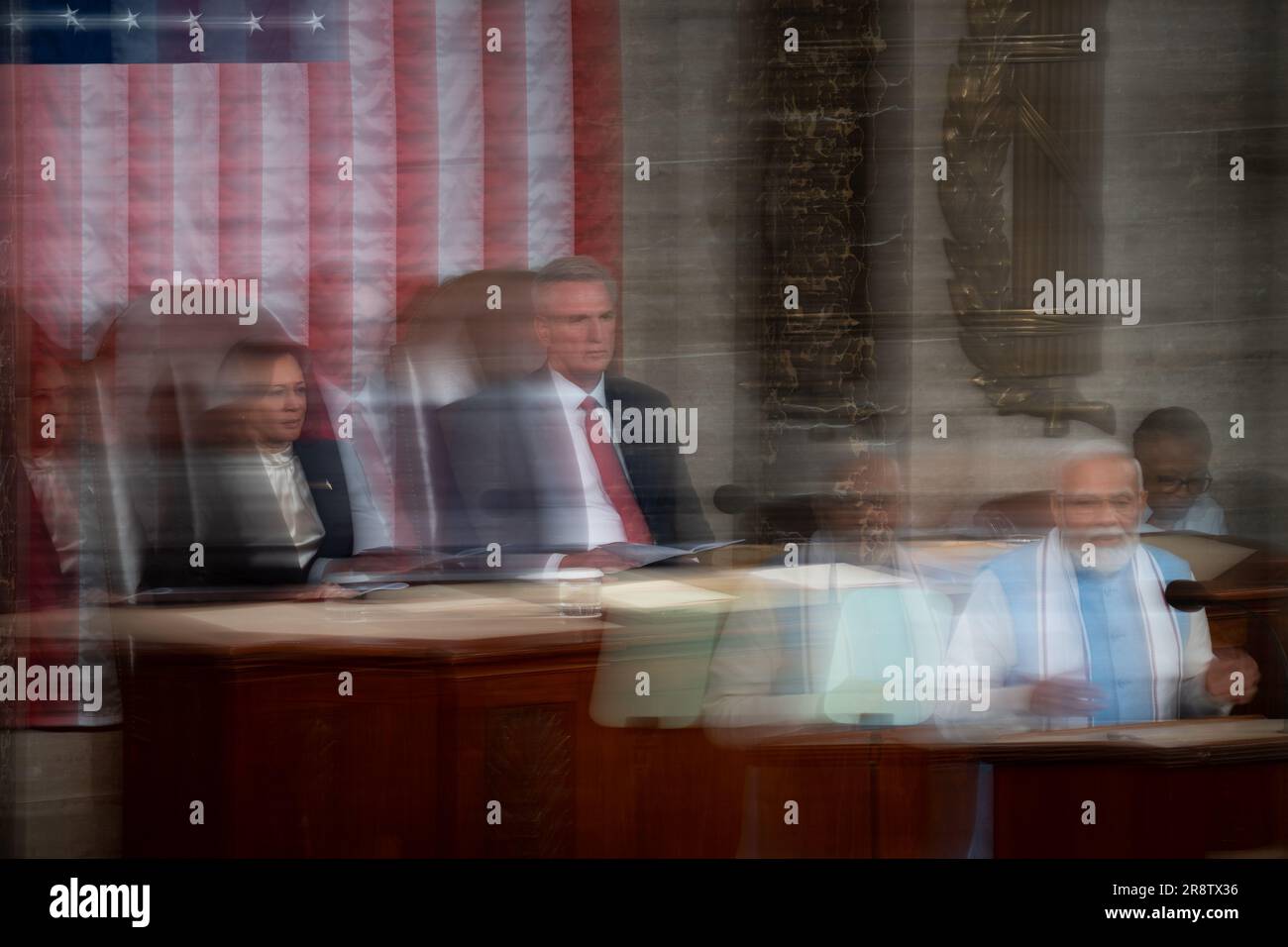 Washington, USA. 22nd June, 2023. Prime Minister of India Narendra Modi ...