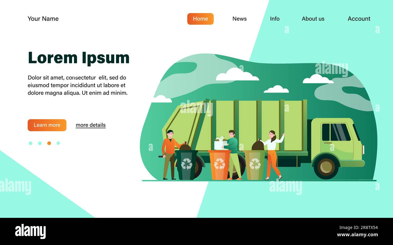 Cartoon people throwing out rubbish and trash Stock Vector Image & Art ...