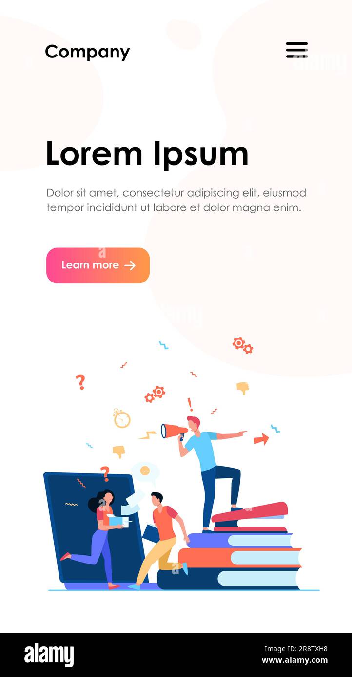 Office chaos vector illustration Stock Vector Image & Art - Alamy