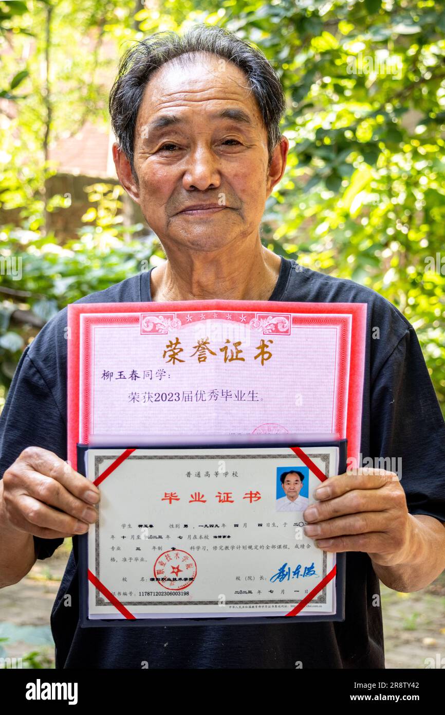 ANYANG, CHINA - JUNE 21, 2023 - Photo taken on June 21, 2023 shows 74 ...
