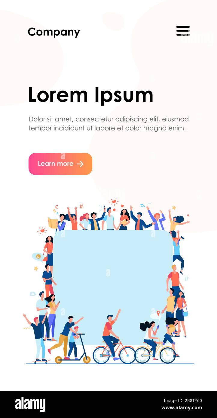 Woman in crowd of people Cut Out Stock Images & Pictures - Alamy