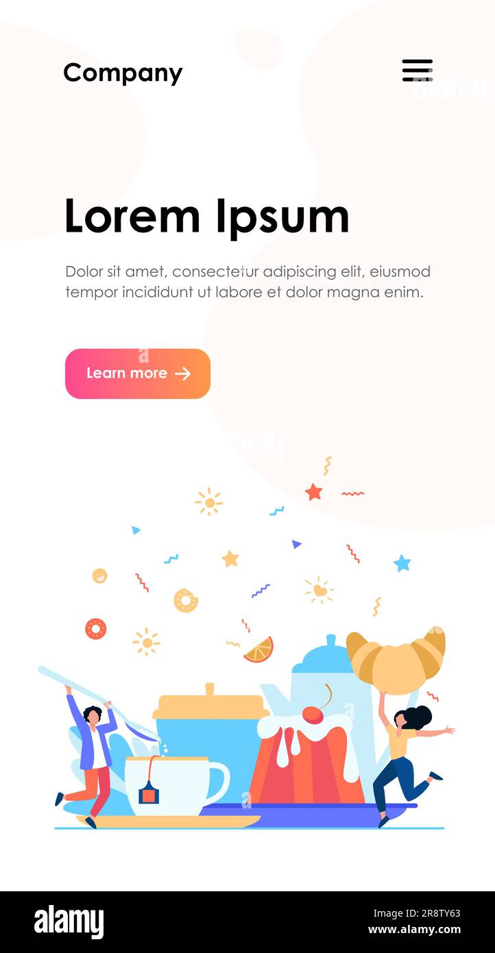 Tea party people Cut Out Stock Images & Pictures - Alamy