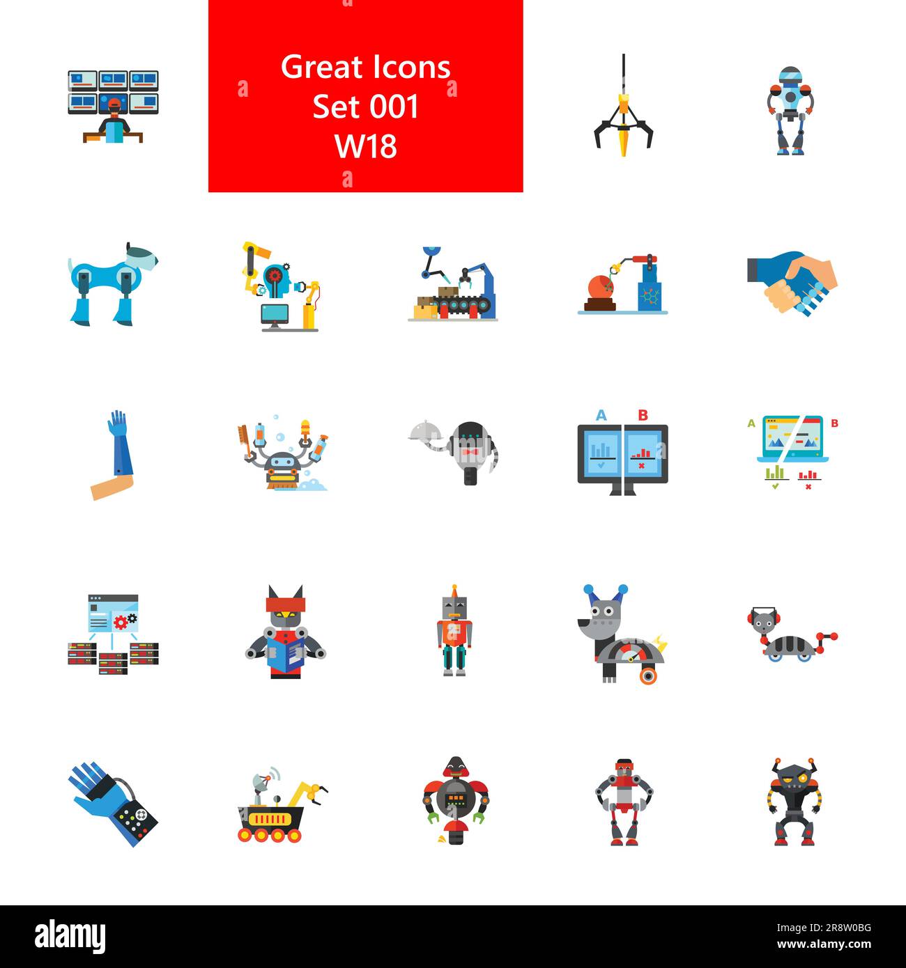 Operation robots Stock Vector Images - Alamy