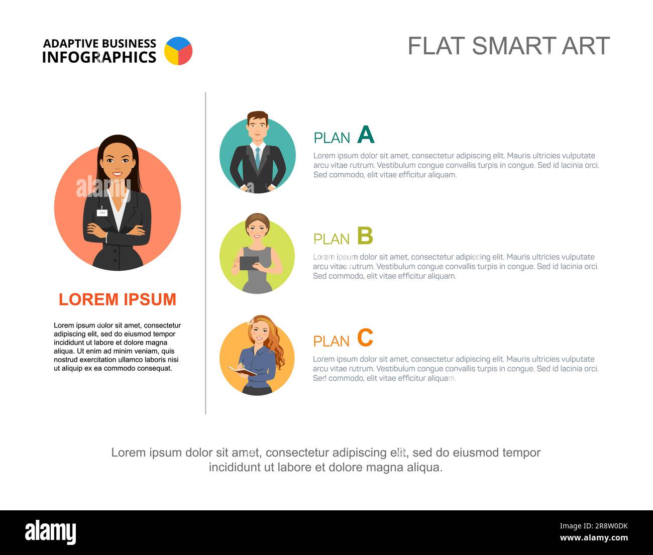 Leadership Slide Template Stock Vector Image & Art - Alamy