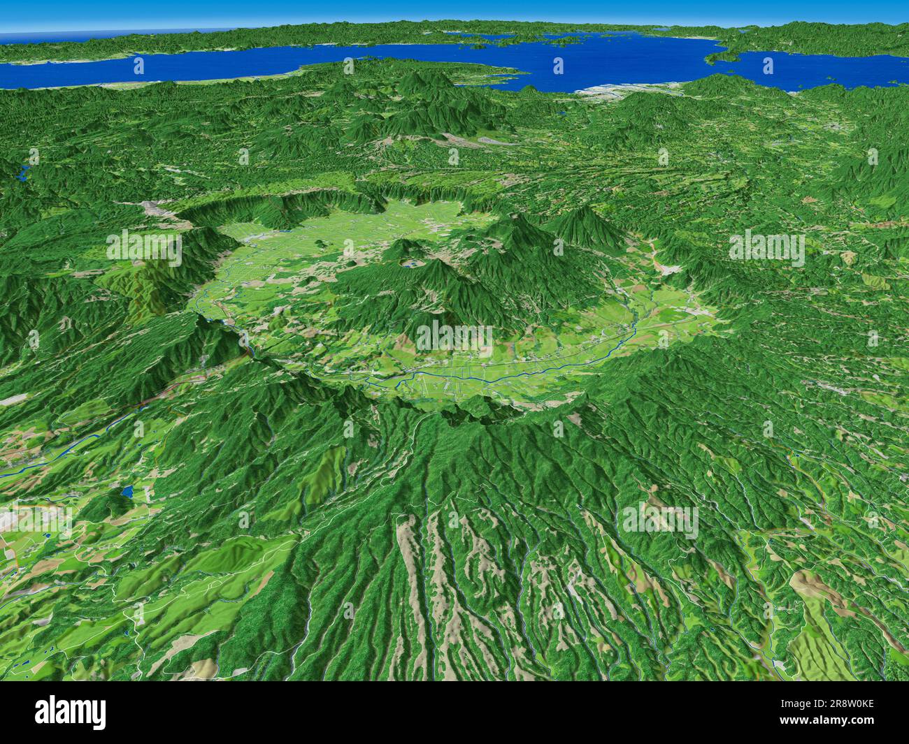 Aso geopark hi-res stock photography and images - Alamy