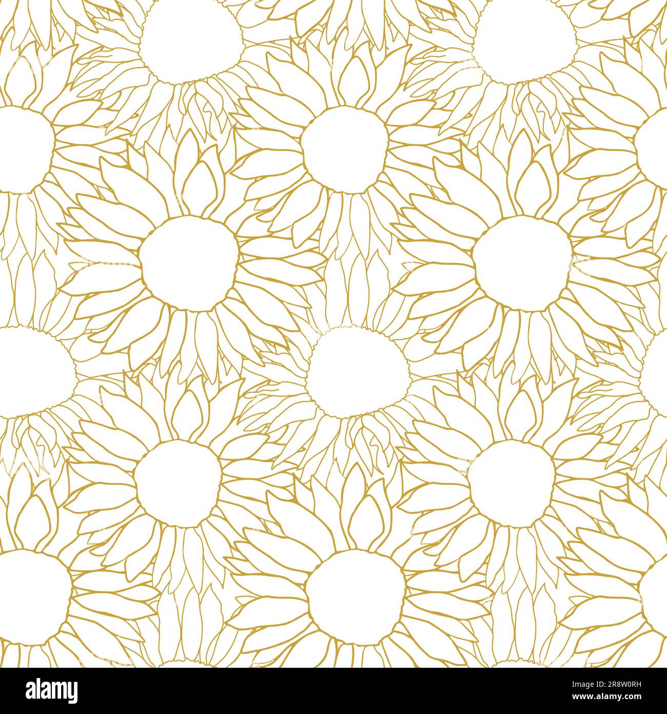 Sunny flower background Stock Vector Images - Alamy