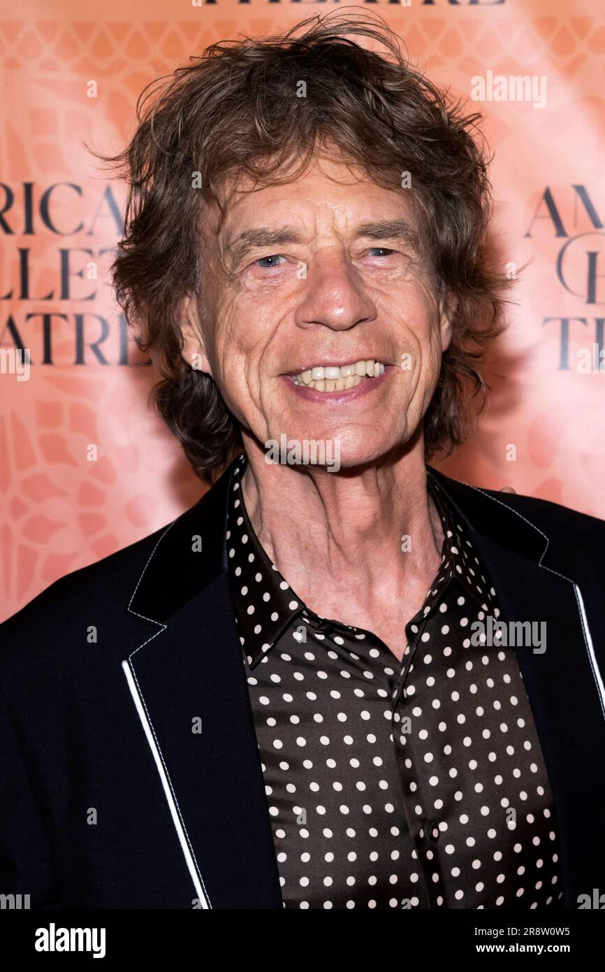 Mick Jagger attends the American Ballet Theatre June gala and premiere ...
