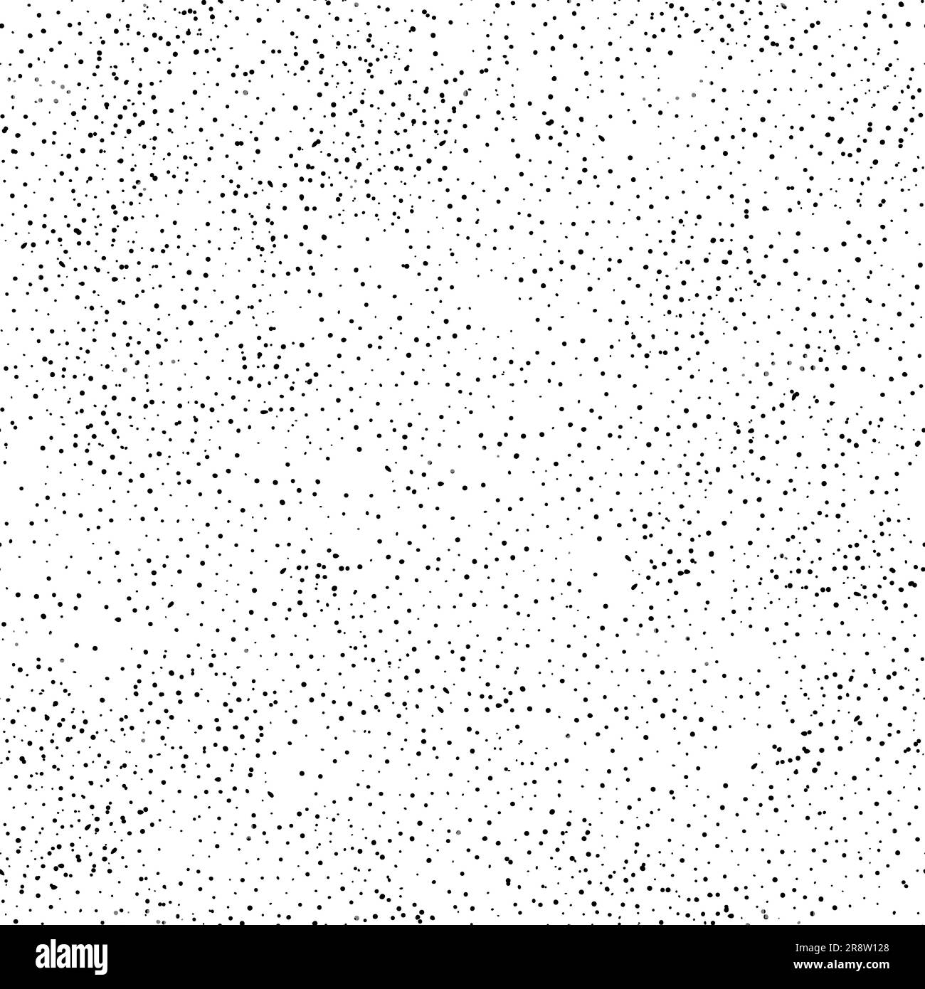 Seamless abstract polka dot pattern. Black hand drawn drip points on ...