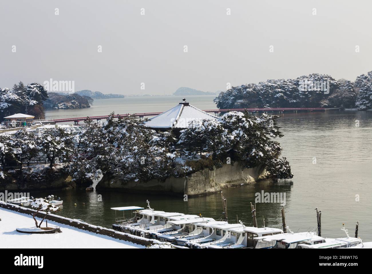 Matsushima in snow Stock Photo - Alamy