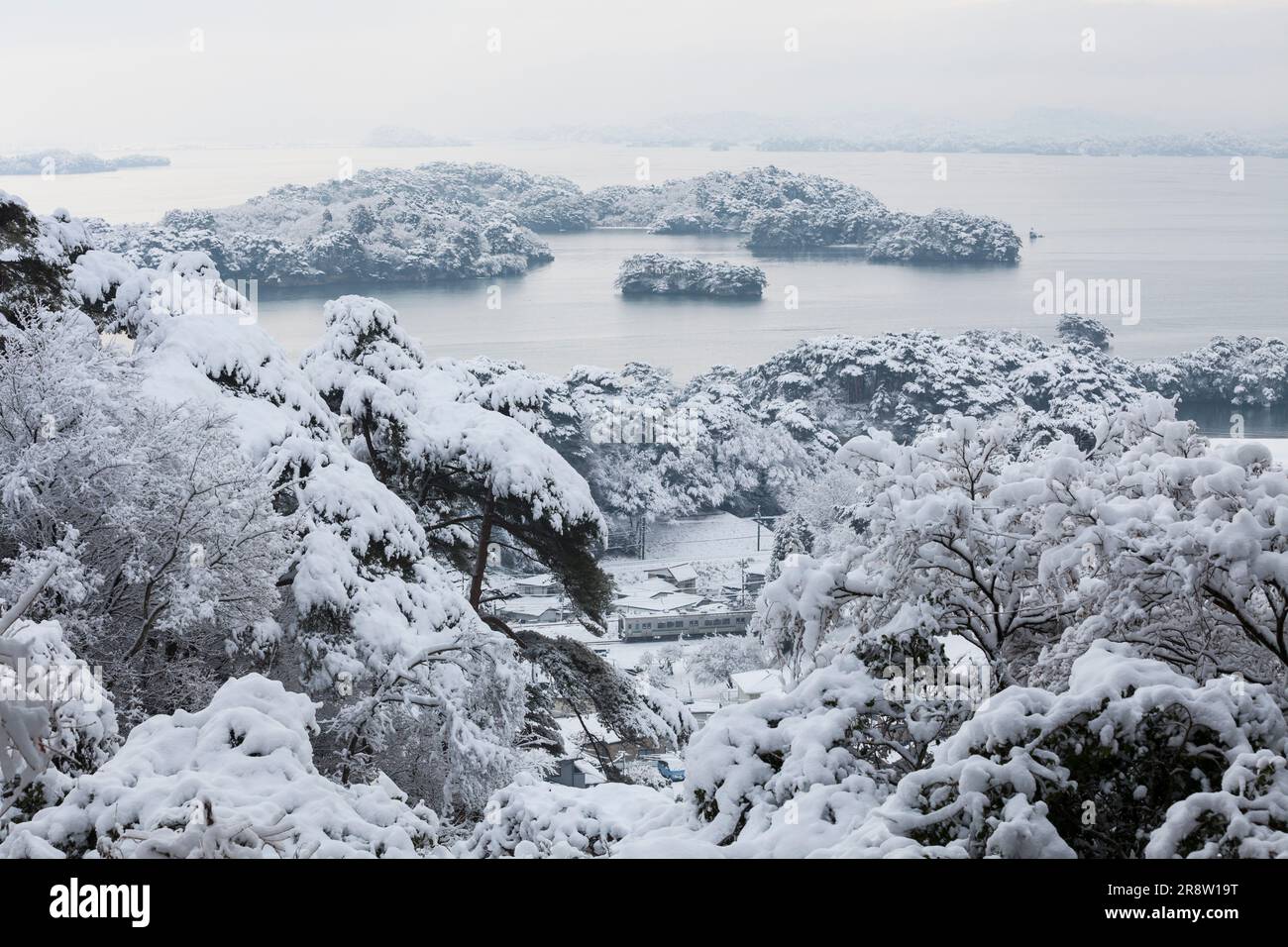 Matsushima in snow Stock Photo - Alamy