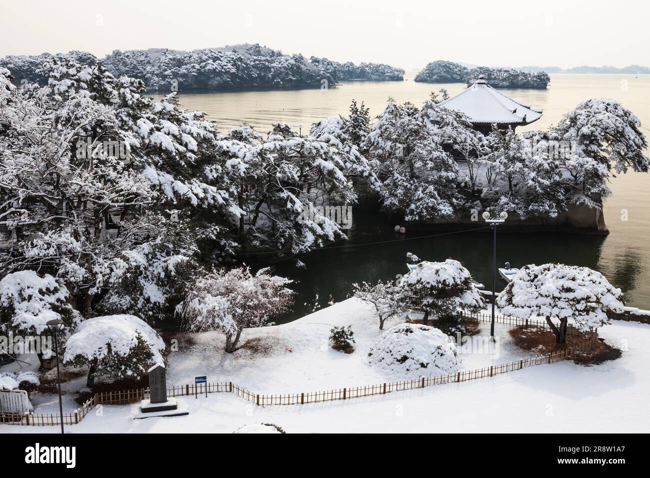 Matsushima in snow Stock Photo - Alamy